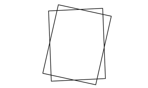 Geometric Rectangle Outline Vector Art Icons And Graphics For Free