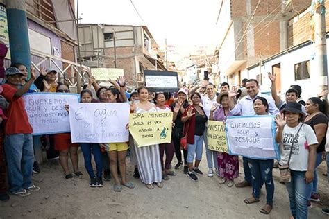 Más De 51000 Vecinos De Ventanilla Y Mi Perú Tendrán Agua Potable Y