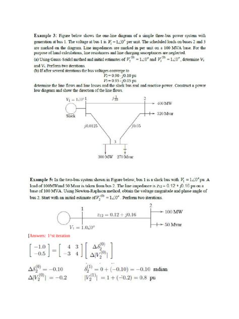 Power Flow Analysis Pdf