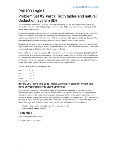 carnap io assignments logic 103 fall 2023 problem set 2 part