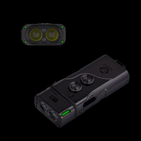 Rovyvon E4 Hybrid Titanium Keychain Flashlight