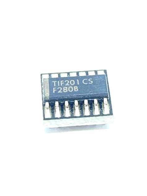 CIRCUITO INTEGRADO SMD SOIC 14 TIF201CS F280B Gold News Eletrônica Ltda