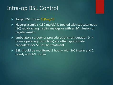 Perioperative Hyperglycemia Management Pptx