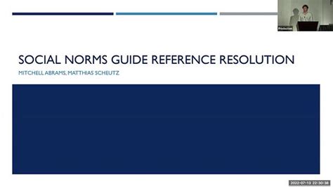 underline social norms guide reference resolution