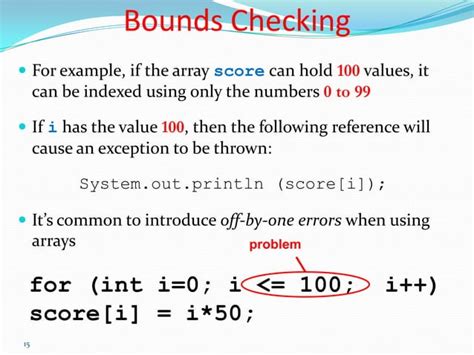 arrays in java pptx databases computer software and applications
