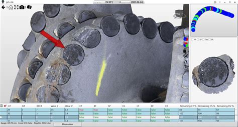 Digital Dull Bit Gra De Scanner For Pdc Bits Iadc 3d Bit Models By Trax