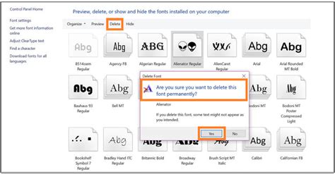 How To Install Or Delete Fonts On Windows 10 Techtipsnow