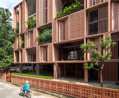 Brick Architecture And A Breathing Façade India Art N Design