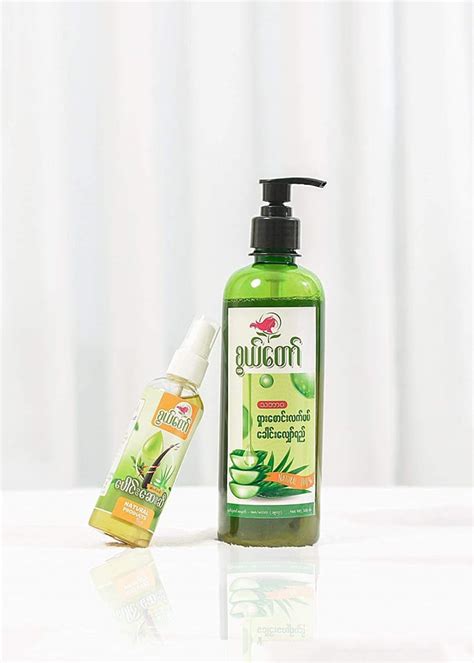 စွယ်တော်သဘာ၀ခေါင်းလျှော်ရည်နှင့်ဆံပင်သန်ဆီ ရန်ကုန်