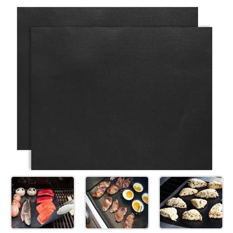Tapis de cuisson antiadhésif pour four et barbecue x cm LOT DE Boutique d accessoires