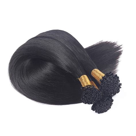 Silky Straight Cuticle Aligned Virgin Unprocessed Human Hair U Tip Nail