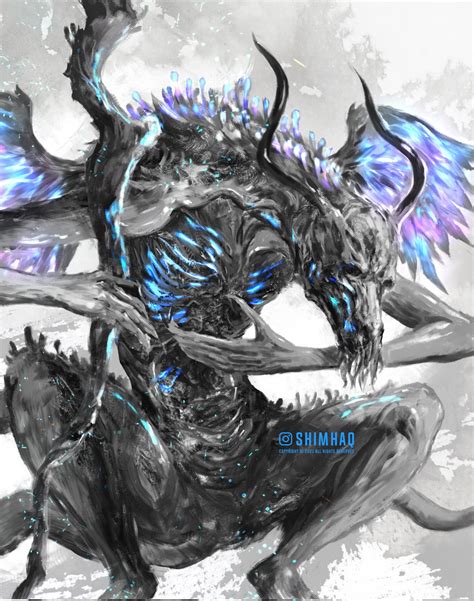 Oceiros The Consumed King Dark Souls And 1 More Drawn By Shimhaq