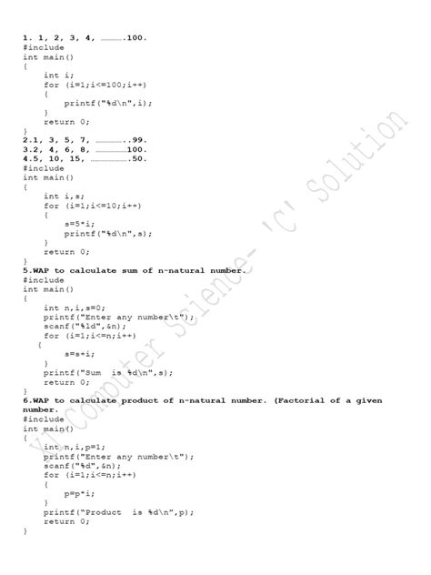 11 C Program Solution Pdf Computer Programming Software Engineering