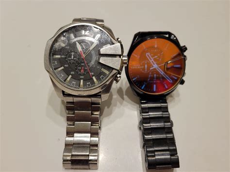 Diesel メンズ 腕時計 メガチーフ ジャンク品 ベルト コマ取りなどに By メルカリ