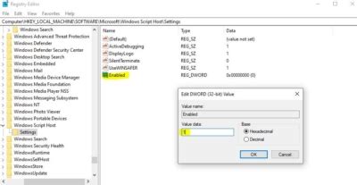 Enable Windows Script Host Access In Windows 10 Technoresult
