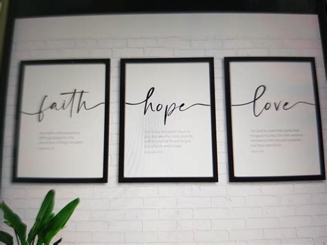 Christian Bible Verse Frame Furniture Home Living Home Decor Frames Pictures On Carousell