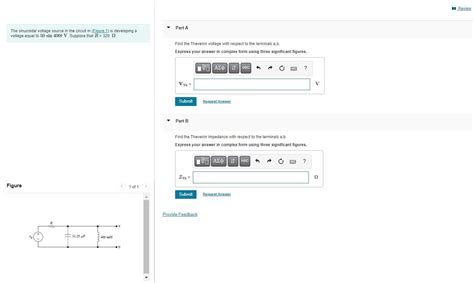 Solved The Sinusoidal Voltage Source In The Circuit In Chegg Com