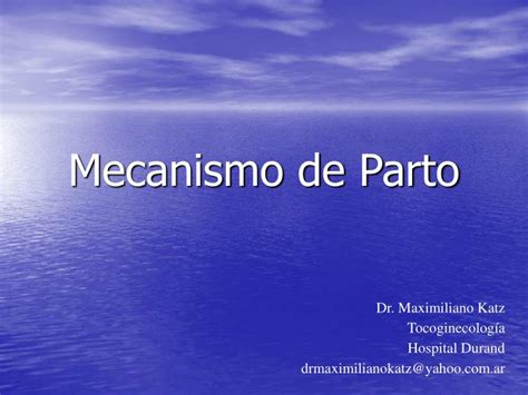 Ppt Mecanismo De Parto Powerpoint Presentation Free Download Id944116