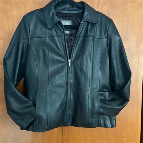 Wilsons Leather Jackets And Coats Wilson Thinsulate Black Leather