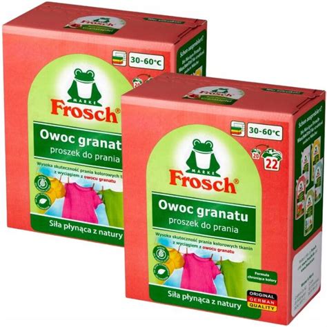 Frosch Proszek Do Prania Owoc Granatu Kg Pr Zestawy Pranie Zestawy MIX