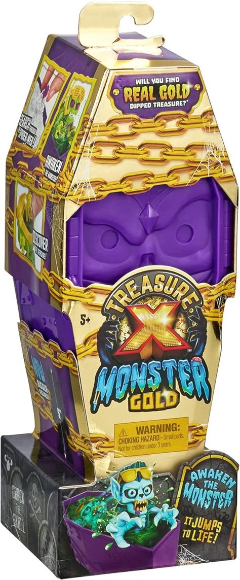 Treasure X Monster Gold Monster Coffin 13 Levels Of Adventure Will