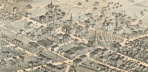 Heres A Fun Aerial Map Of Natick Historic Natick Photos