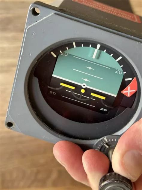 Airbus A310 And Concorde Aircraft Cockpit Artificial Horizon Indicator Gauge £76 00 Picclick Uk