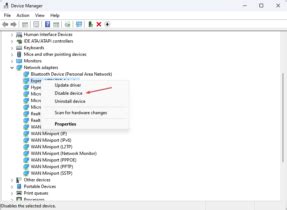 How To Disable Network Adapter On Windows 11 5 Easy Ways
