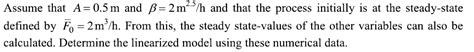 Solved Modelling Linearization And Simulation Of Two Chegg