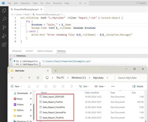 How To Rename Multiple Files Using Powershell