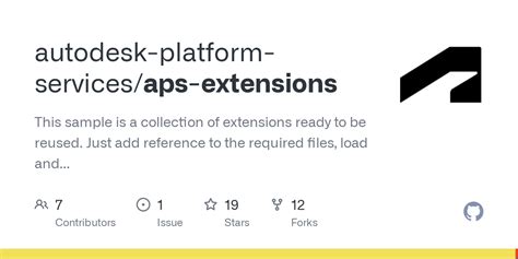 GitHub - autodesk-platform-services/aps-extensions: This sample is a collection of extensions ...