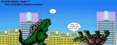 Godzilla Sprite Comic 1 By Kasaibou On Deviantart