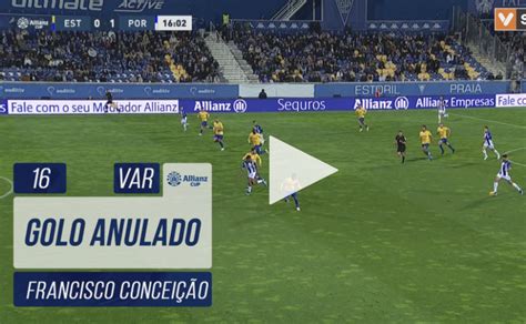O Golo Anulado A Francisco Conceição Por Fora De Jogo De Galeno No