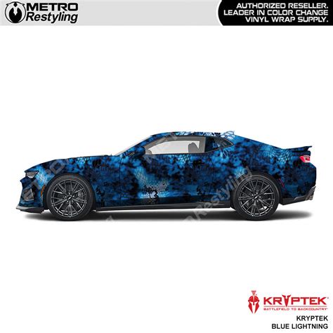 Blue Lightning Camouflage Kryptek Metro Restyling