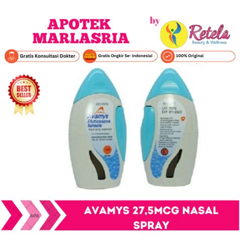 Jual Avamys 27 5mcg Nasal Spray Shopee Indonesia