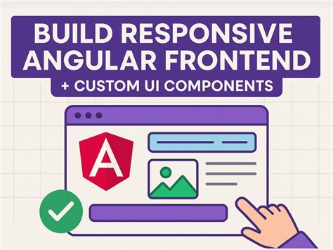 Fully Responsive Angular Frontend And Custom Ui Upwork