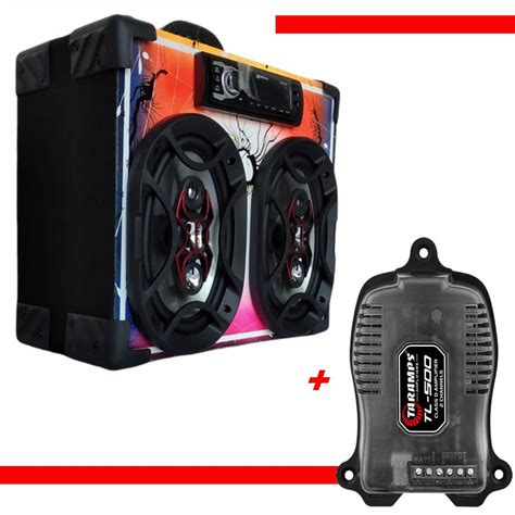 Caixa Bob 6x9 Polegadas Bluetooth Usb Colorida Amplificada Em Promoção Na Americanas