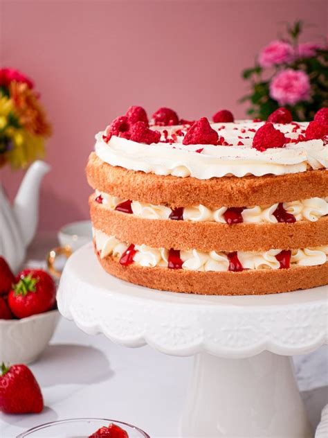 Victoria Sponge Cake Next Day Delivery Patisserie Valerie