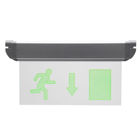Dedeman Lampa Exit Sageata Jos 5113 Pentru Evacuare De Urgenta 6