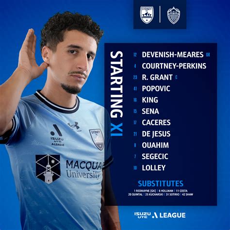 Sydney Fc 𝒀𝒐𝒖𝒓 𝑺𝒚𝒅𝒏𝒆𝒚 𝑭𝑪 𝑿𝑰 🔷 ️ Adrian Segecic Anas Ouahim And Zac De