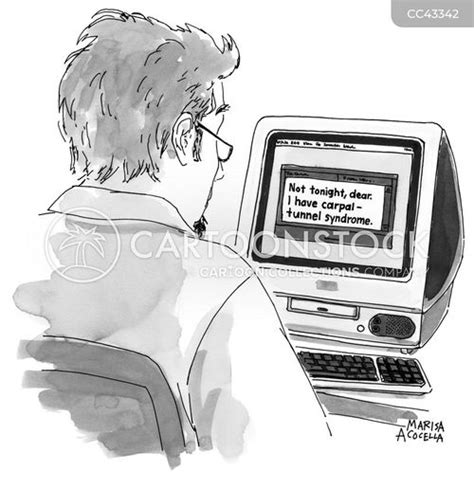Carpal Tunnel Cartoons And Comics Funny Pictures From Cartoonstock