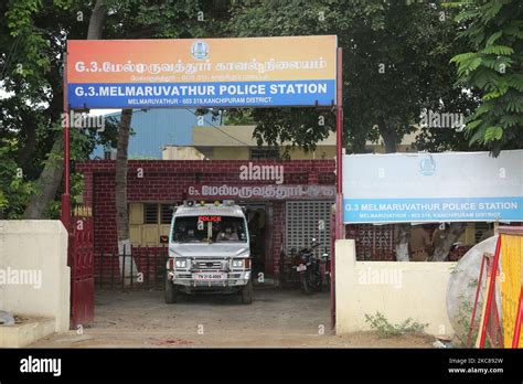 District Police Station In Melmaruvathur Tamil Nadu India Photo By