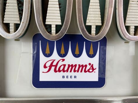 Bid Now Vintage Hamms Beer Canoe Light Up Advertising Sign Invalid