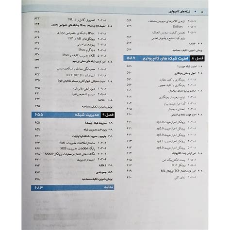 کتاب شبکه های کامپیوتر رویکرد بالا به پایین انتشارات نص اثر ملکیان و سایرین آوا کتاب