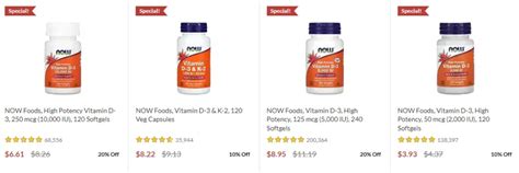 Buy Vitamin D Supplements iHerb —ᐈ Sale 10% - 40% Off