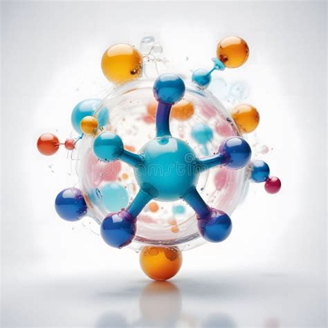 visualization of the molecular structure in the texture of glass