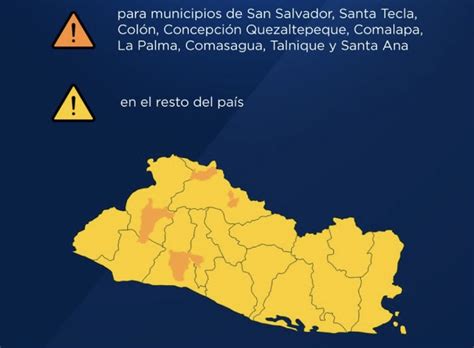 Alerta Naranja Para Diez Municipios Y Amarilla Para El Resto Del País