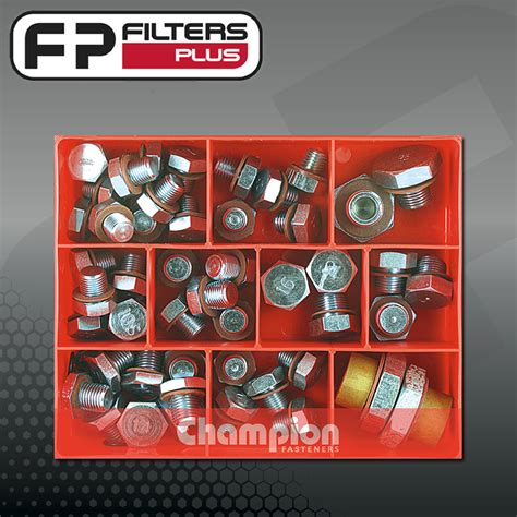 CA58 Workshop Sump Plug Kit - Filters Plus WA - 58pcs