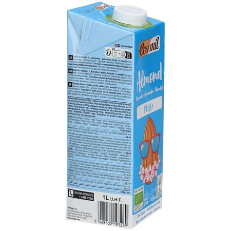 Ecomil Amandelmelk + Calcium 1 l - Farmaline