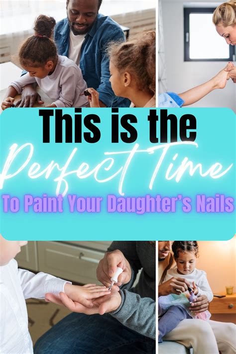 Nails Painting My Daughters Nails Raising A Young Girl Comes With